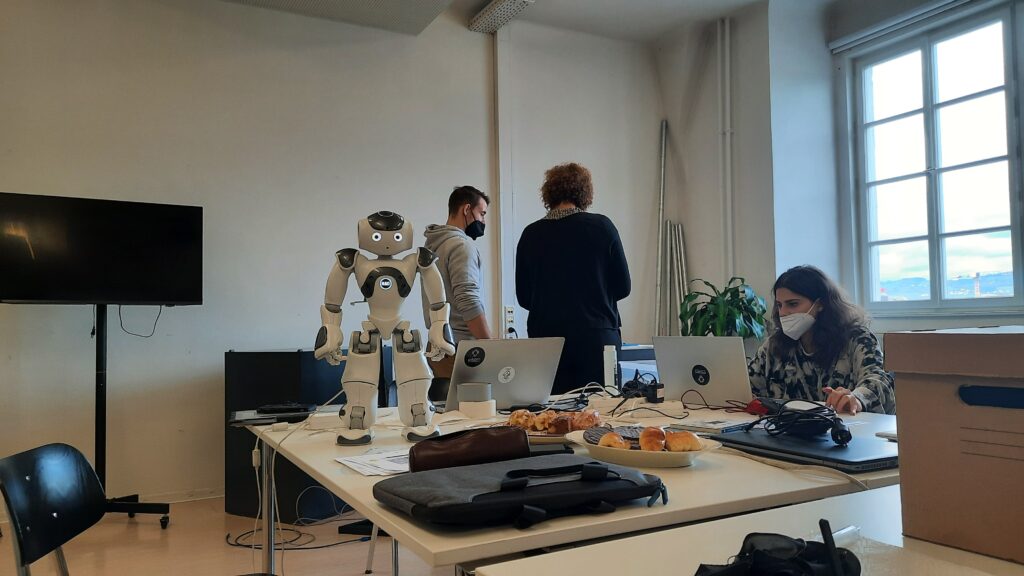 Dr. Maša Jazbec in Žan Rajšek na Univerzi v Linzu